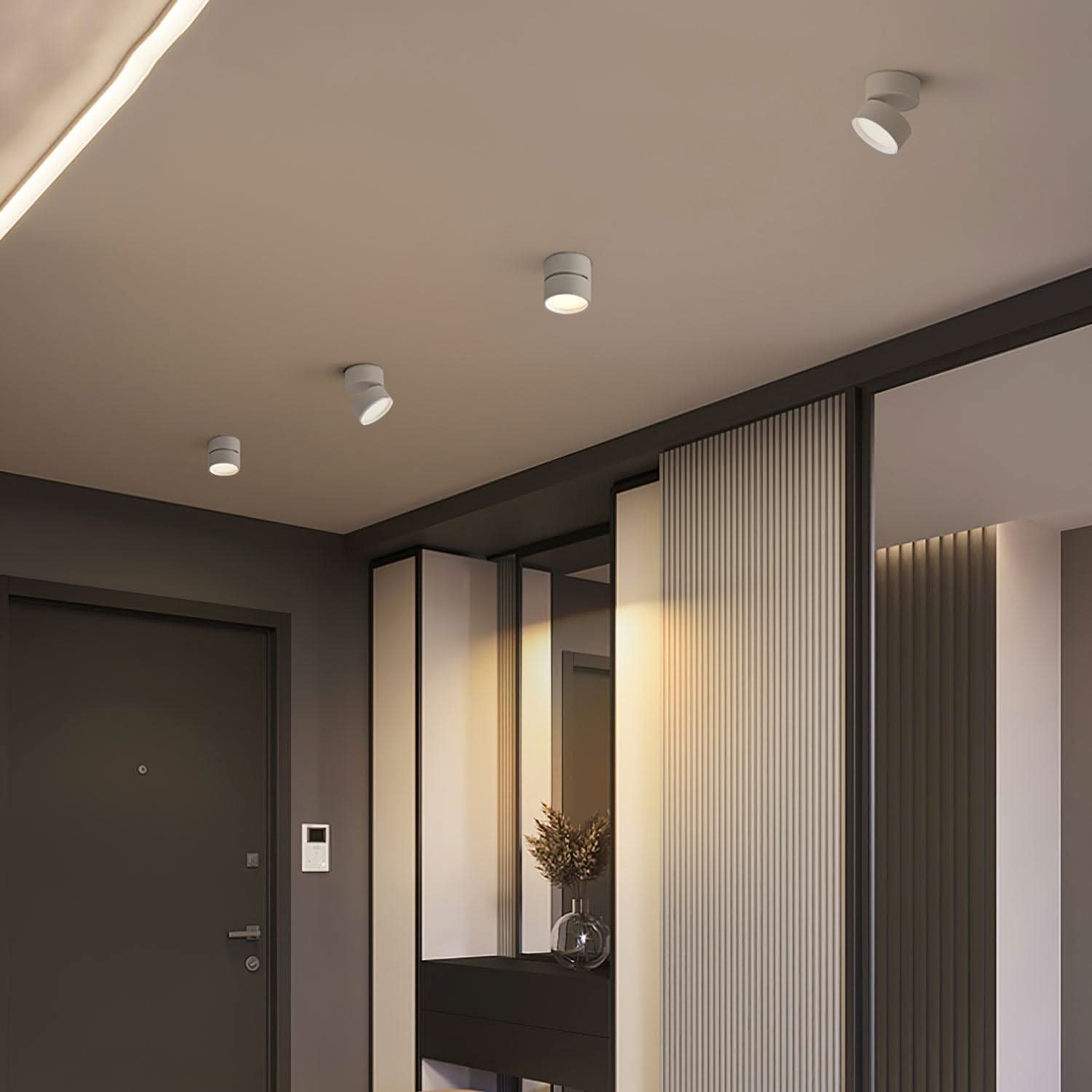 Adjustable Surface LED Ceiling Light Warm White – Twilight & Co
