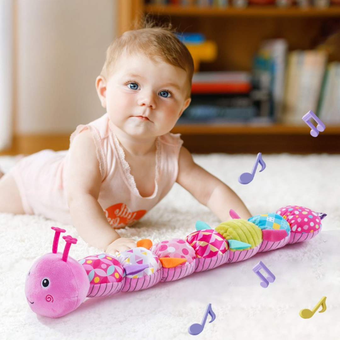 Musical Baby Caterpillar Sensory Plush Toy – Twilight & Co