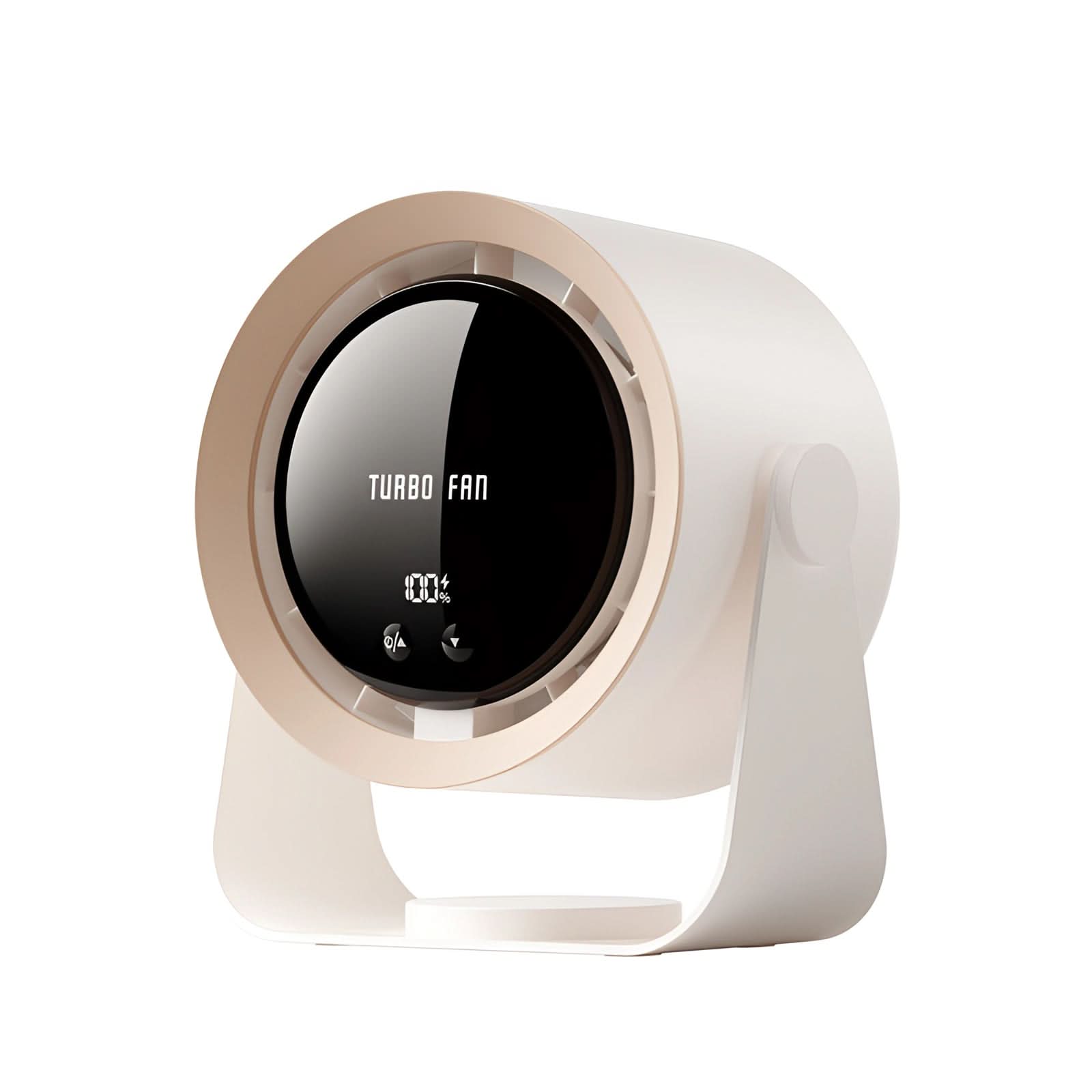 Turbo Blade-Free Fan with LED Display Quiet Cooling – Twilight & Co