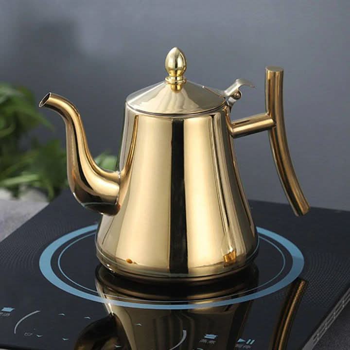 EcoBoil Stainless Steel Stovetop Kettle – Induction Ready with Filter ...
